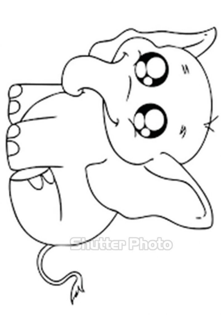 94+ Tranh tô màu con voi đáng yêu nhất dễ tải dễ in Update 2025