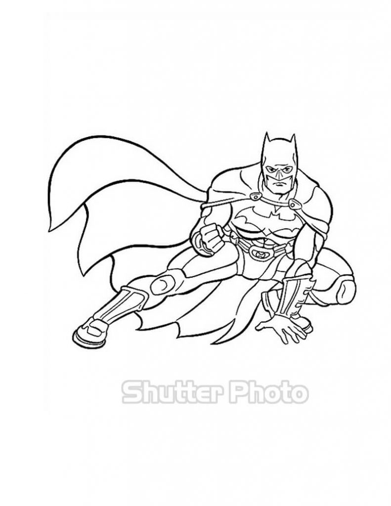 92+ Tranh tô màu Batman cực chất dễ tải dễ in Update 2026