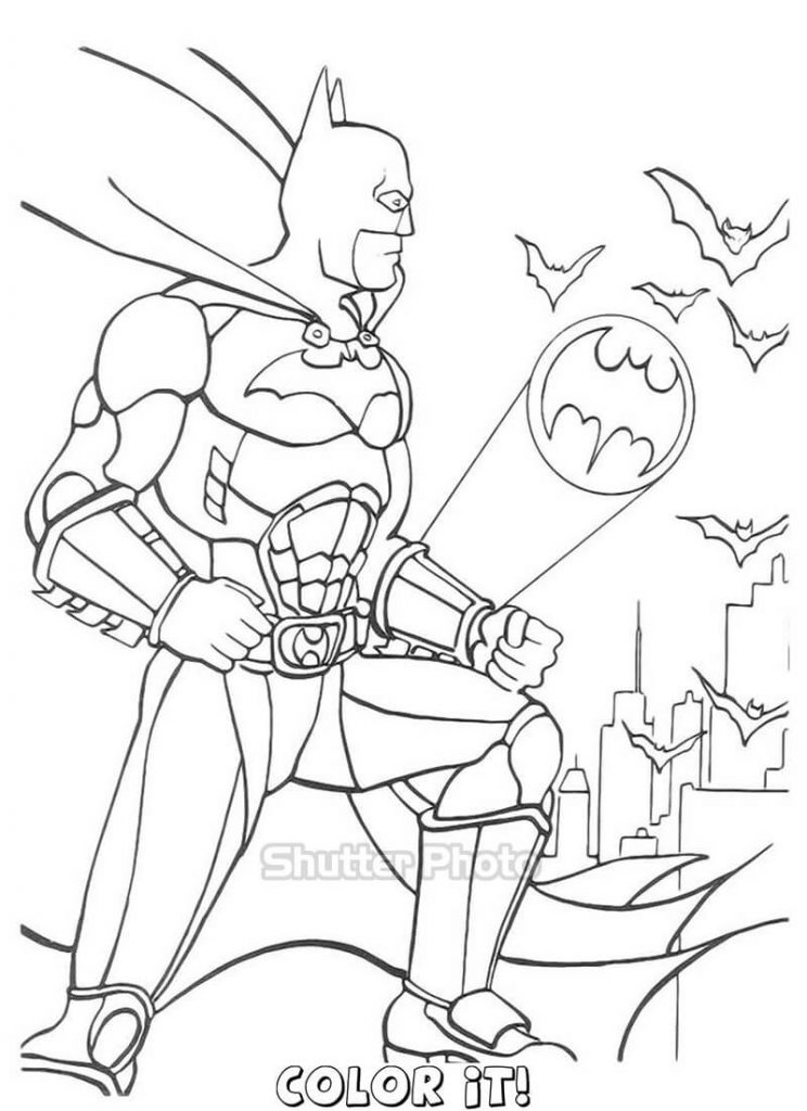 92+ Tranh tô màu Batman cực chất dễ tải dễ in Update 2025