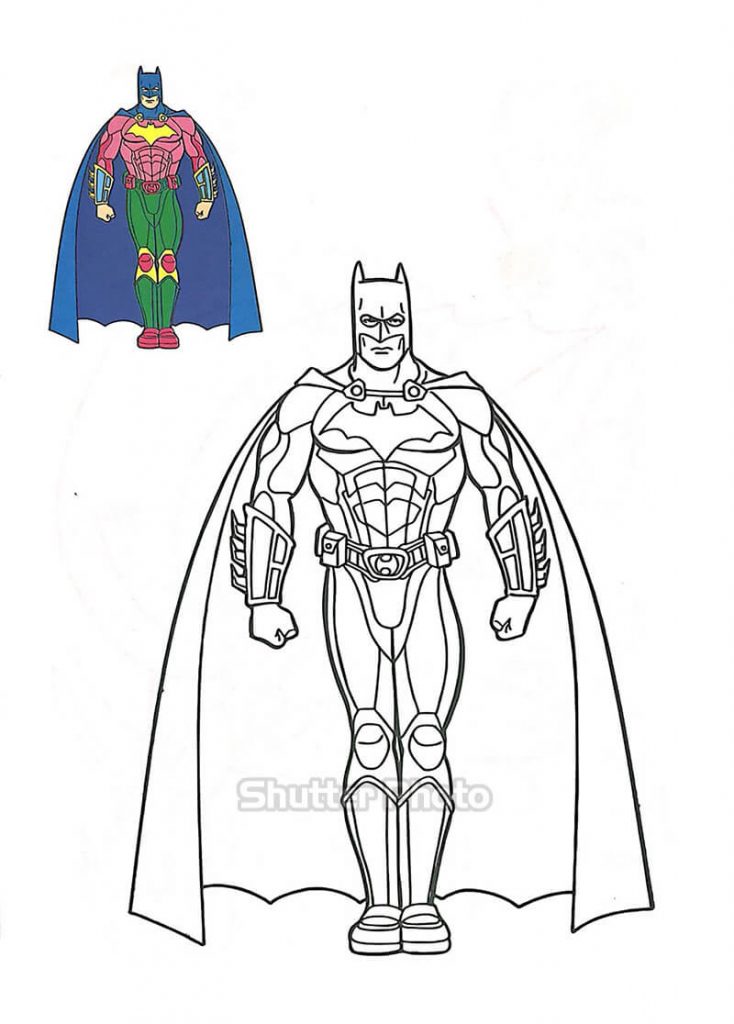 92+ Tranh tô màu Batman cực chất dễ tải dễ in Update 2026