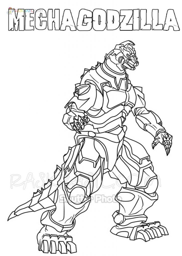 99+ Tranh tô màu godzilla cực kỳ ngộ nghĩnh Update 2025