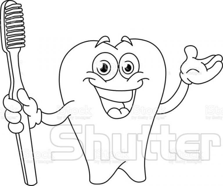 37+ tranh tô màu bàn chải đánh răng đẹp nhất dễ tải dễ in Update 2025
